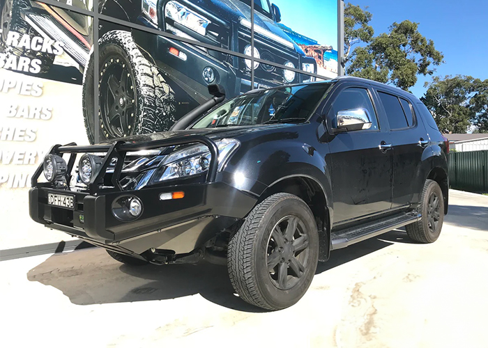 Deluxe Bullbar To Suit Isuzu M-UX 2014 To 2/2107 | Sharp 4X4