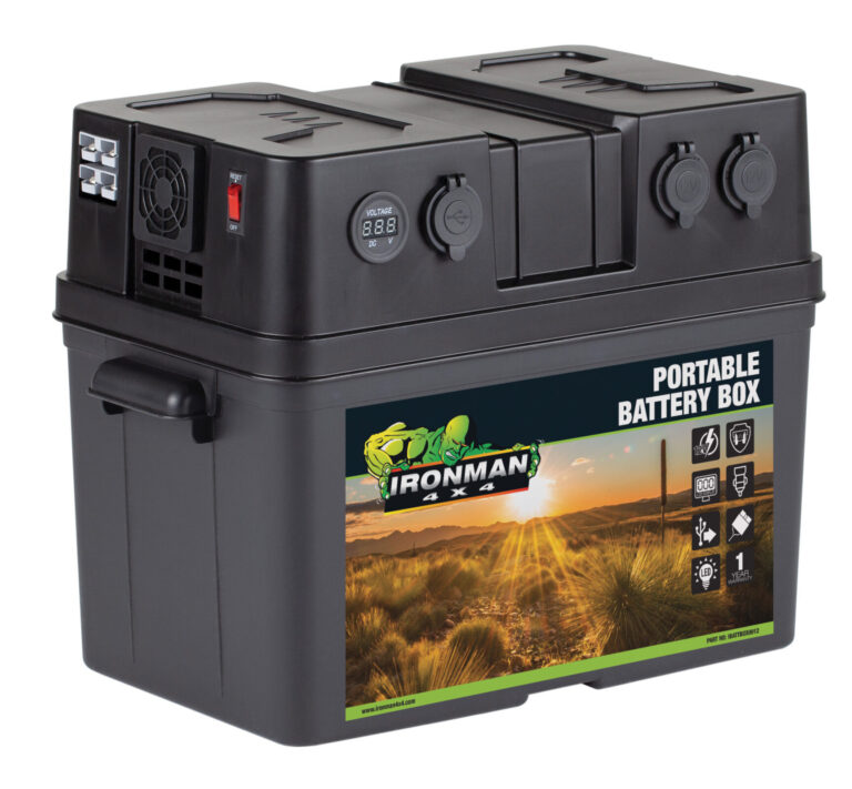 Portable Battery Box With DC Outlets | Sharp 4X4