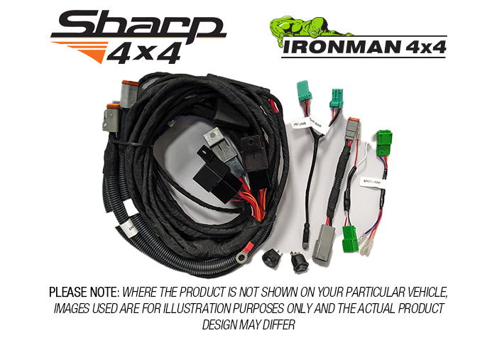 Scope Driving Light 9 Inch Loom | Sharp 4X4