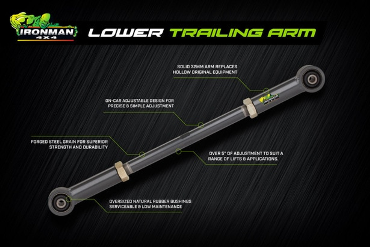 Lower Adjustable Trailing Arm | Sharp 4X4