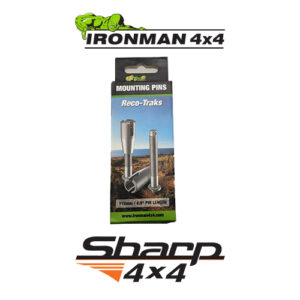 Recovery Board Mount Pins 110mm (Pair) | Sharp 4X4