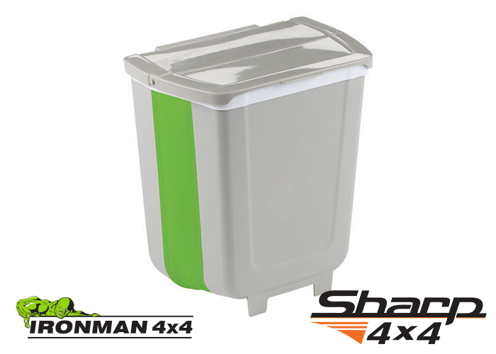 Collapsible Bin With Lid - 8L | Sharp 4X4