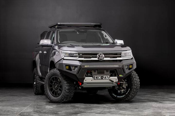 Raid Full Length Steel Bumper Bullbar To Suit Volkswagen Amarok 2023 ...