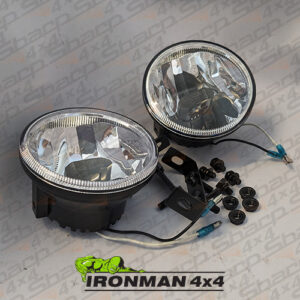 LED Fog Light To Suit Ironman 4x4 Bull Bar Light Pods- Replaces Halogen ...