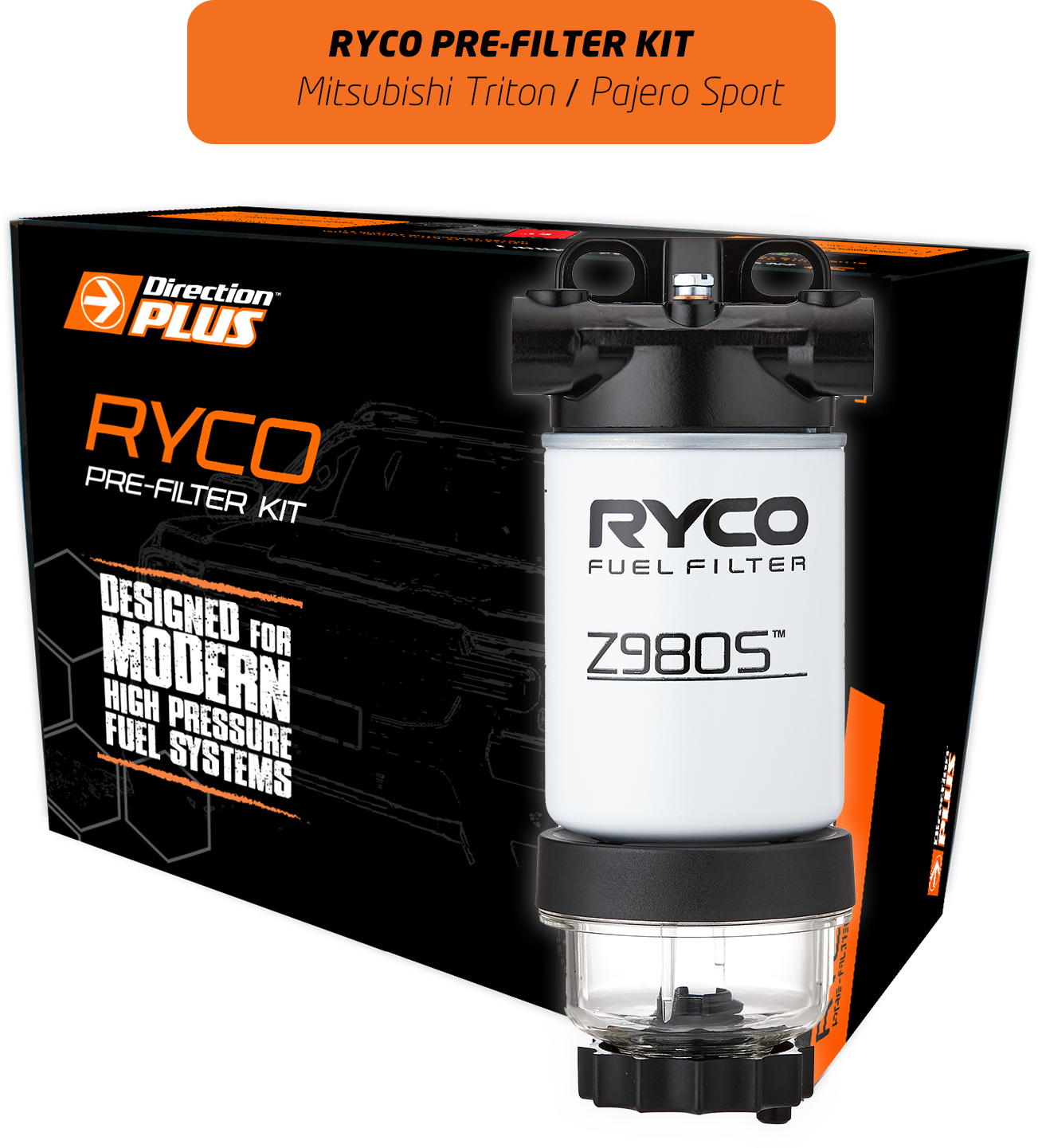 Ryco Pre-Filter Kit TRITON MQ/MR & Pajero Sport (RC629DPK) | Sharp 4X4